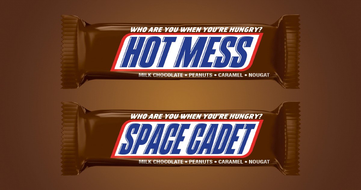 Snickers Youre Not You When Youre Hungry Campaign