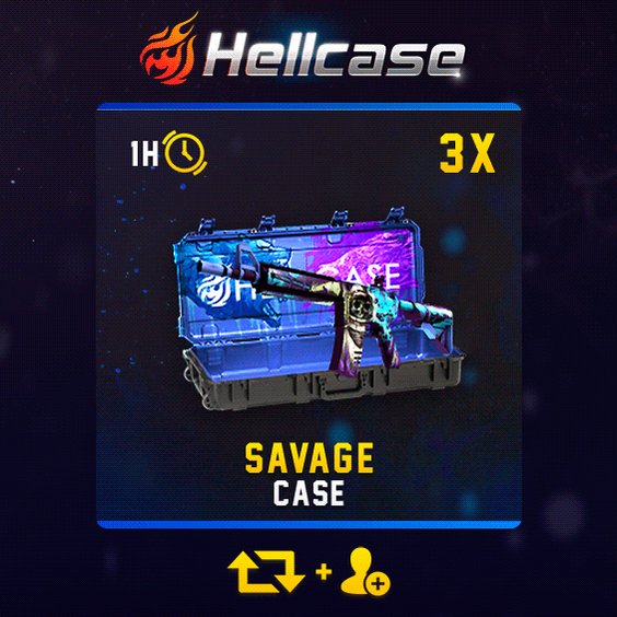 Hellcase 🔥 on Twitter: "🔥3 Savage Cases #Giveaway: ️RT & Follow & Profile URL ️CLICK: https://t ...