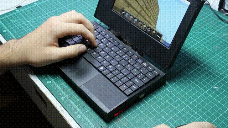 Arduino On Twitter 18 Year Old Maker Creates His Own Laptop Using Raspberry Pi And Arduino 