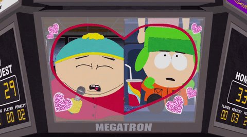 South Park Kyle And Cartman Kiss