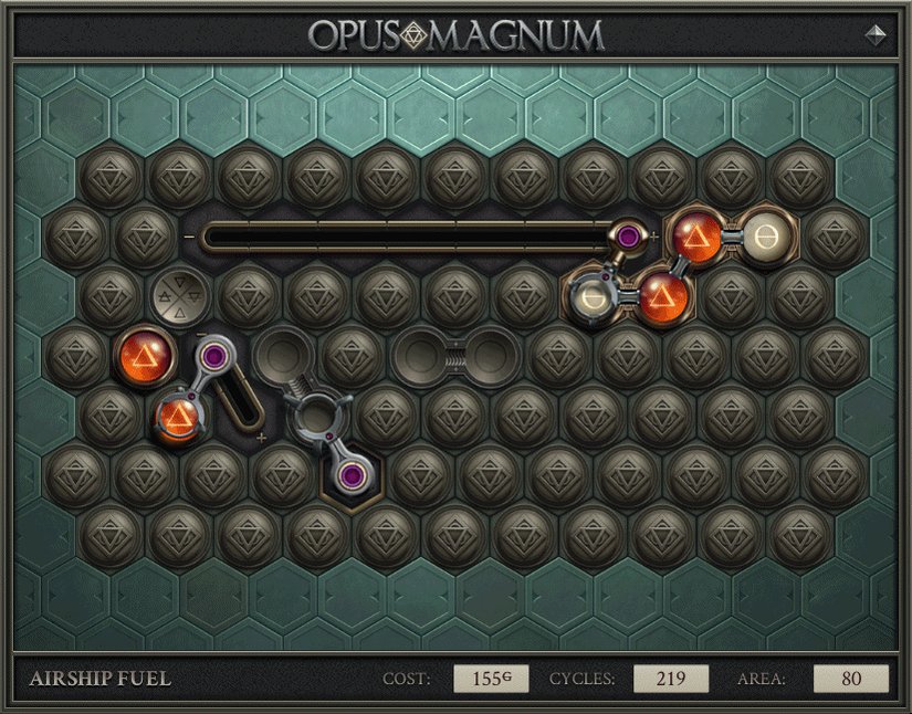 錬金術パズルゲーム #OpusMagnum ユーザ製GIFまとめ2。Alchemical Machinery #Puzzle #Game Opus Magnum. User made GIFs ...