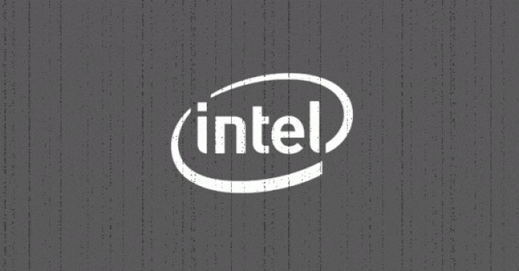 Intel Logo Black Background