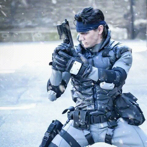 Metal Gear Solid 1 Snake Cosplay