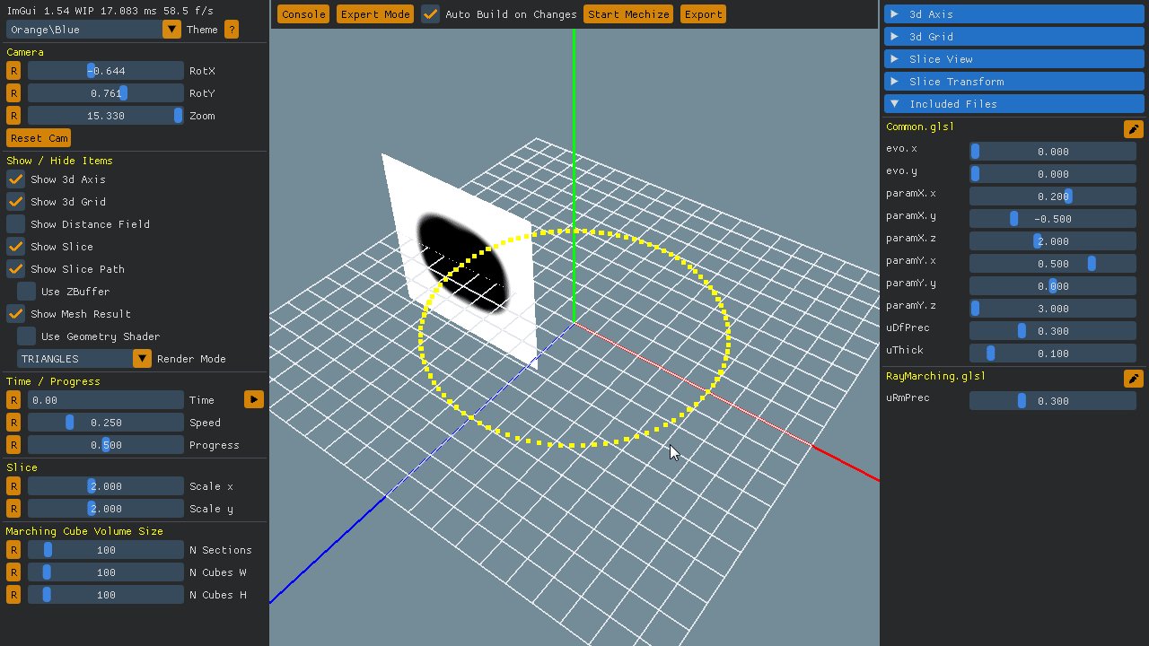 Aiekick on Twitter: "New Soft for Generate mesh from Signed Distance Field. Some Marching cube ...