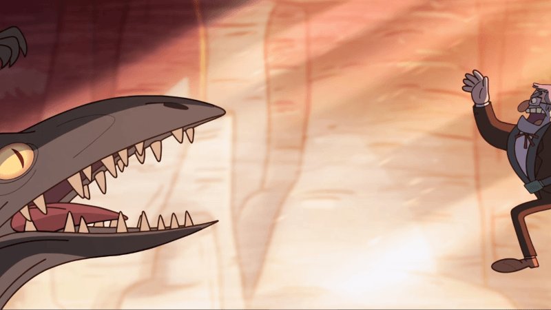 One Perfect Shot on Twitter: "GRAVITY FALLS (2013) Directed by John Aoshima Storyboard by Matt ...