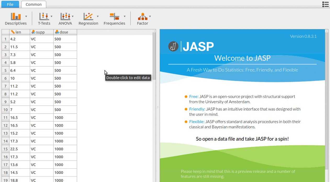 JASP Statistics on Twitter: "How to copy APA-ready tables from JASP directly into your word ...