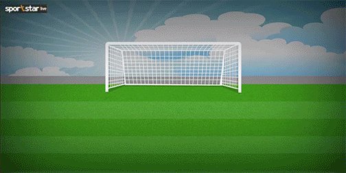 Cartoon Football Field Side View