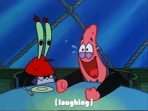 Patrick Star Laughing