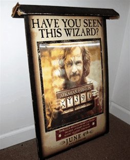 Sirius Black Wanted Poster