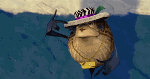 Shark Tale Puffer Fish Pinata