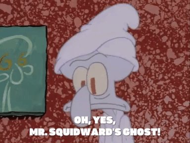 Spongebob Squarepants Squidward The Unfriendly Ghost