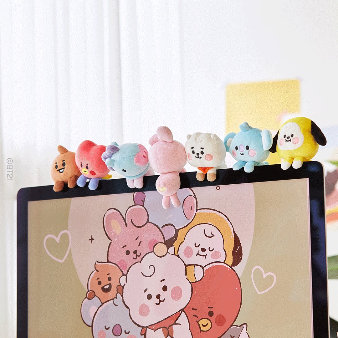 Sweet remedy for your day🍋 BT21 BABY Peekaboo Monitor Doll ️Adorable ...