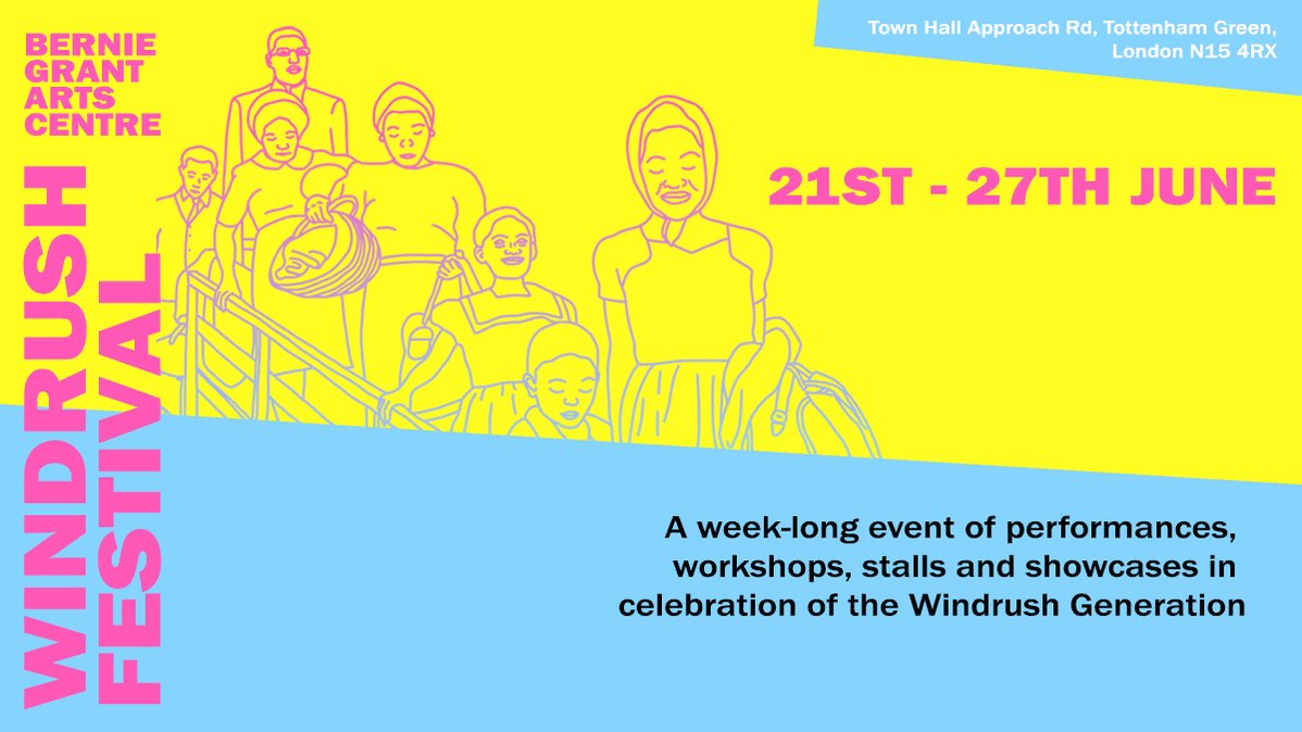 Selina Ocean on Twitter: "Get involved! Check out the fantastic Windrush Festival and the ...