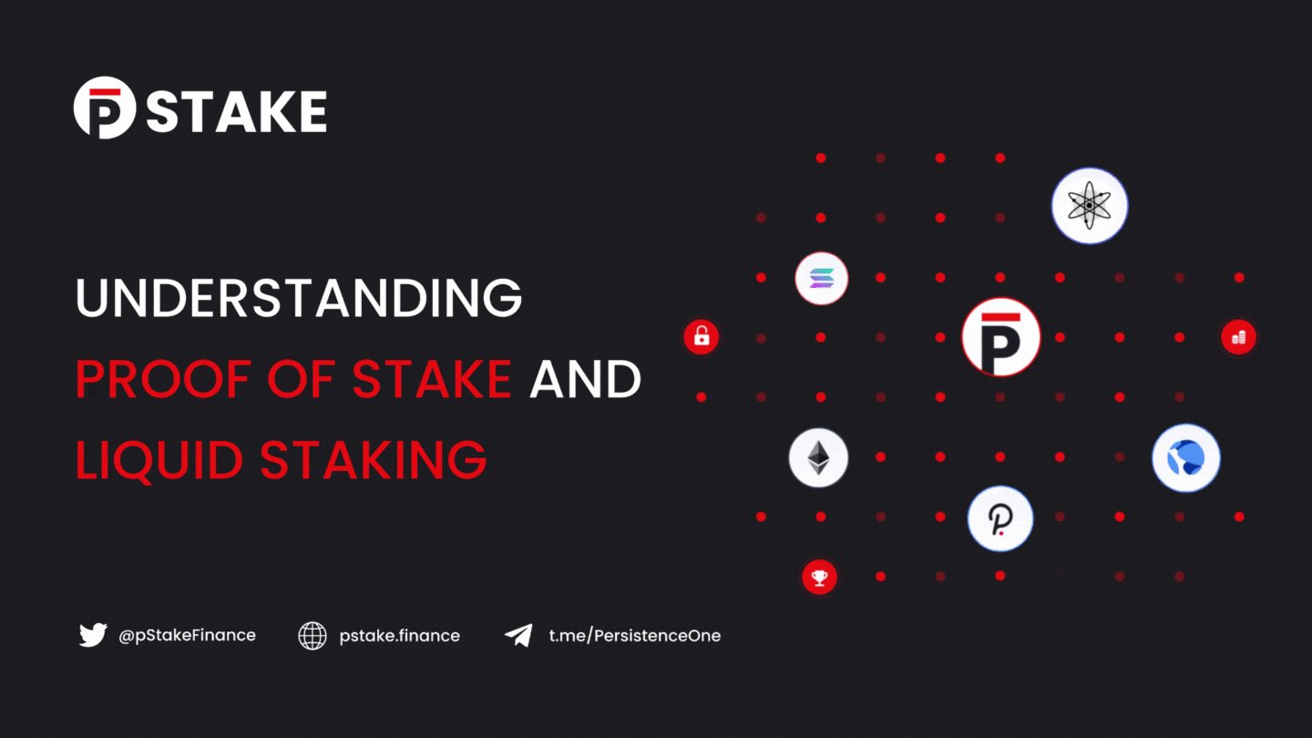 Persistence | XPRT 🦾 on Twitter: "1/ Understanding Proof of Stake & Liquid Staking: Evolution of ...