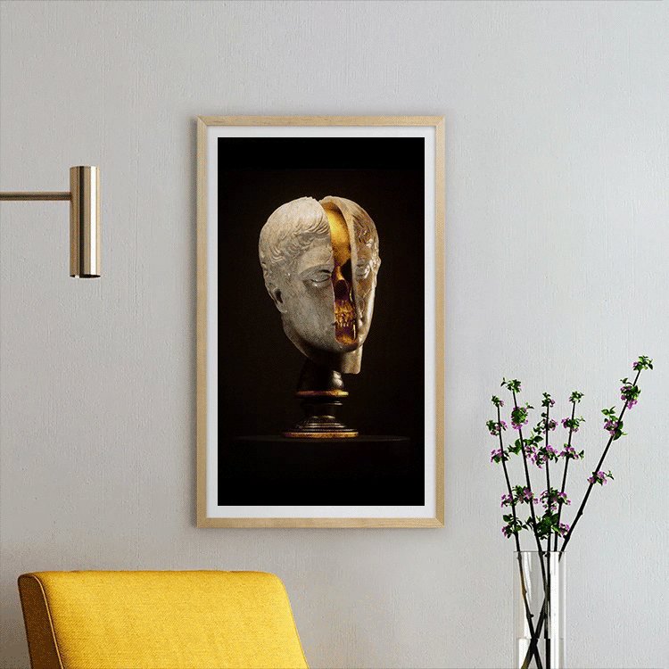 Tokenframe on Twitter: "Bespoke wooden frames with real woodgrain as well as solid Black and ...