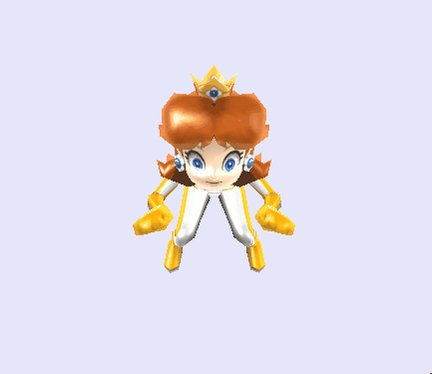 Princess Daisy Mario Kart Wii Bike