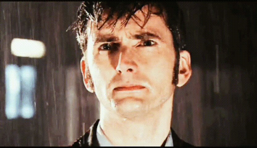 Tenth Doctor Sad Rain