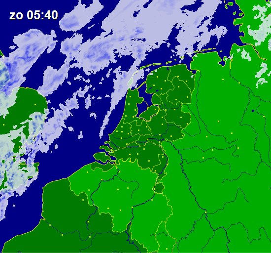 Buienradar on Twitter: "Goedemorgen. Vandaag is het overwegend bewolkt met de meeste regen in ...