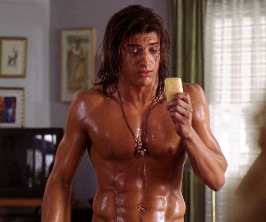Brendan Fraser George Of The Jungle Body