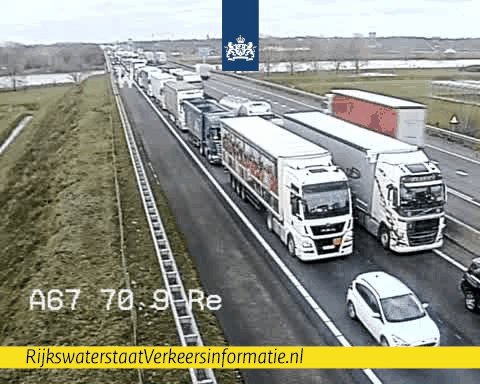 Rijkswaterstaat Verkeersinformatie on Twitter: "Vaststaande file op de #A67 van knp ...