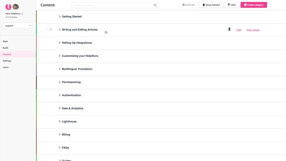 HelpDocs on Twitter: "📵 Have offline customers? Export to PDF so you can send them a printout ...