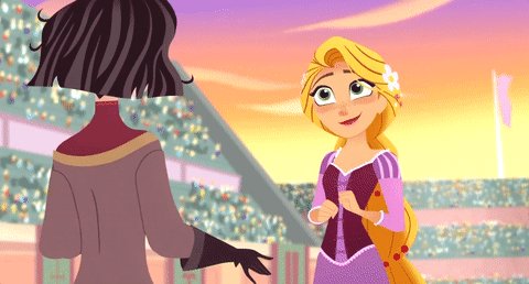 Tangled Hug Gif