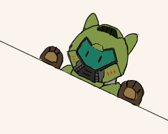 axel on Twitter: "made a doomguy version of bongo cat #DoomEternal #doom https://t.co/SnBp3SIeNf ...