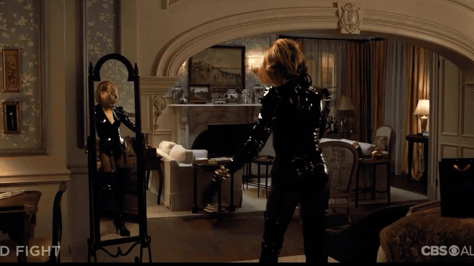 Christine Baranski Leather