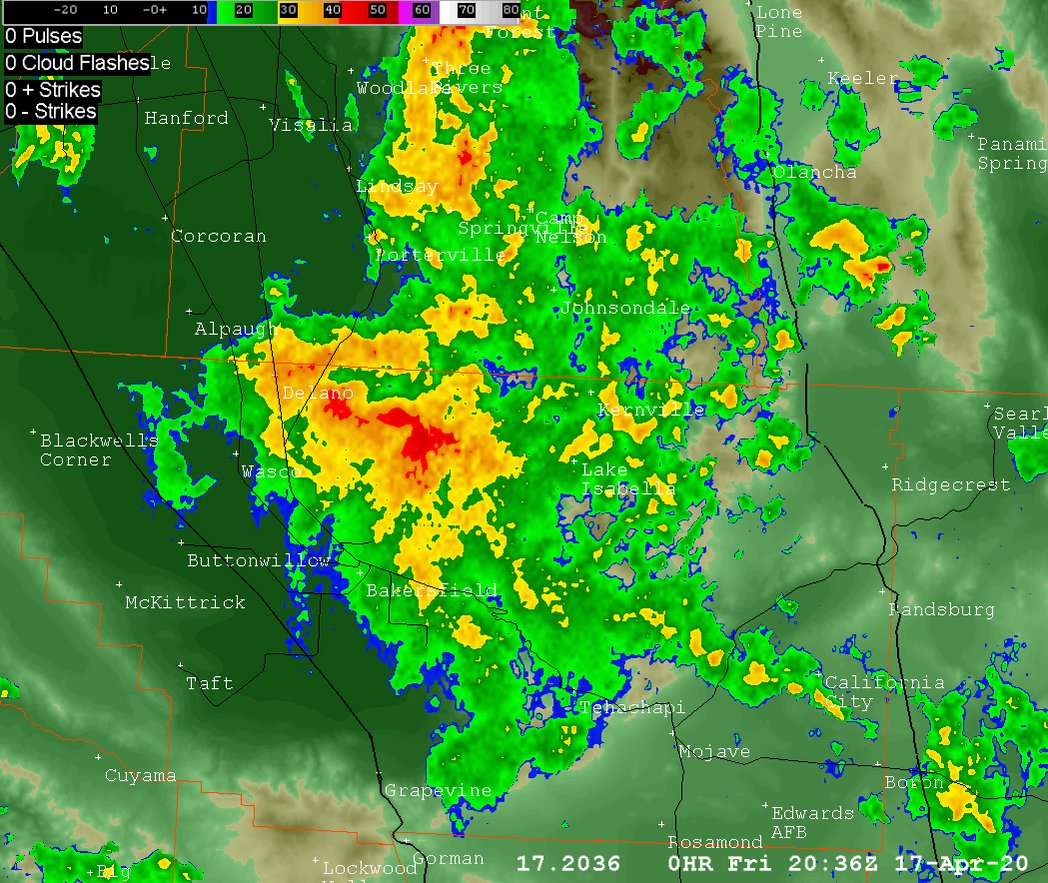 220 PM radar update. With the low pressure system moving across SoCal ...