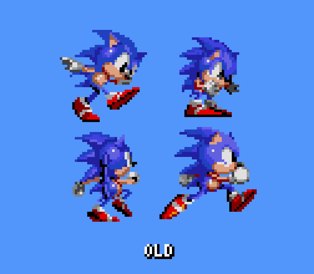 Lapper on Twitter: "While it improved some things like the idle and walk (mostly), Sonic 2 ...