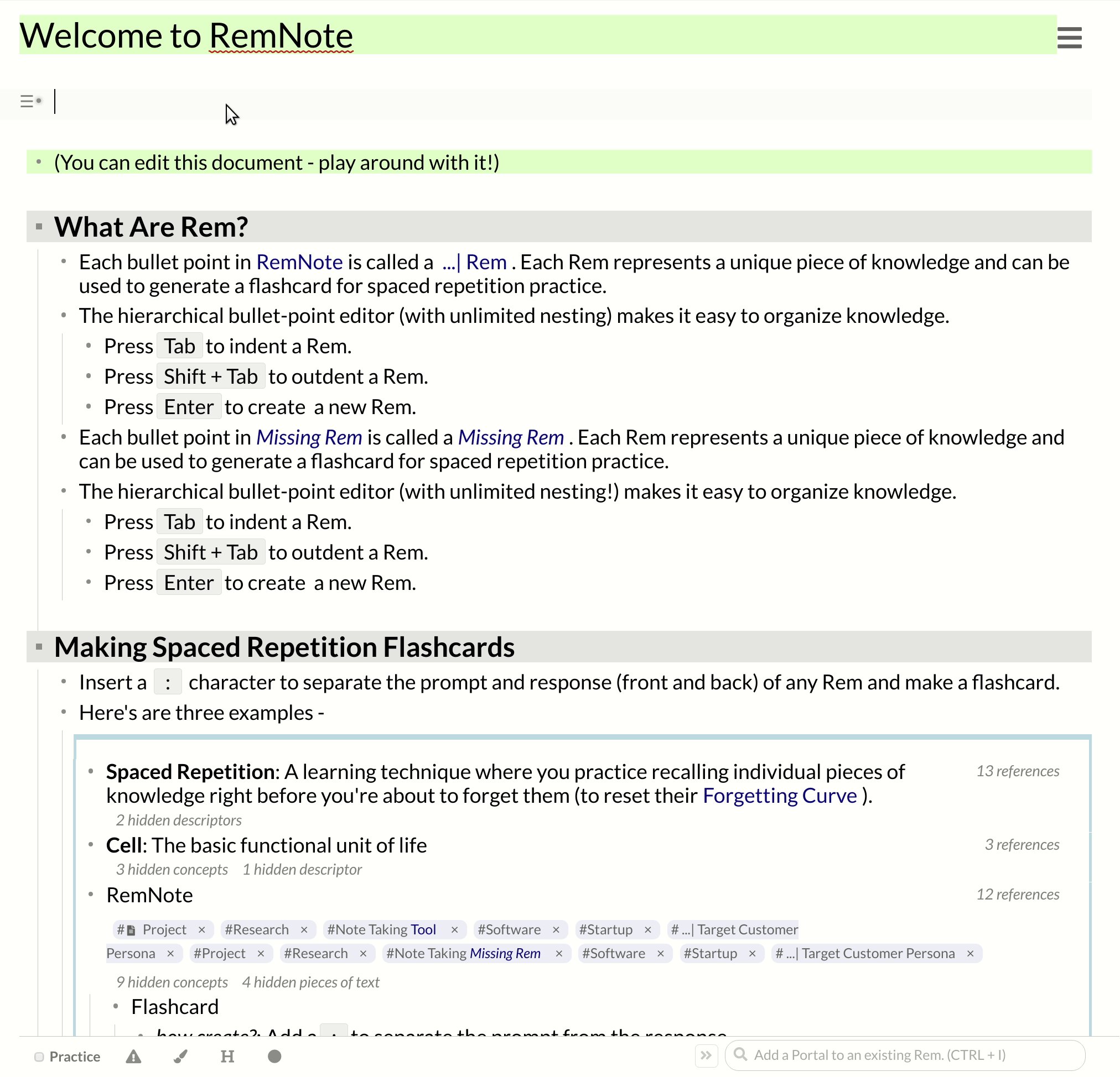 RemNote on Twitter: "Example plugin ideas: - Custom visualization for a flashcard - Custom graph ...