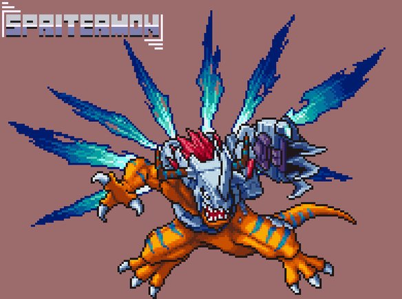 Digimon Metalgreymon X