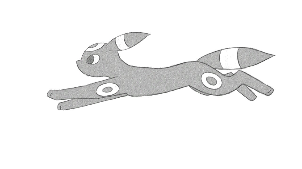 Umbreon Running Gif