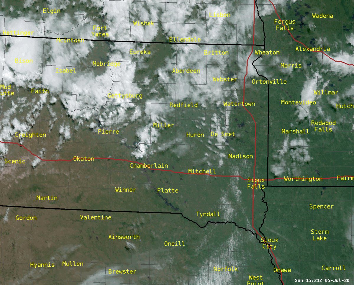 Monitoring 11:16 am visible satellite loop and radar data over the ...