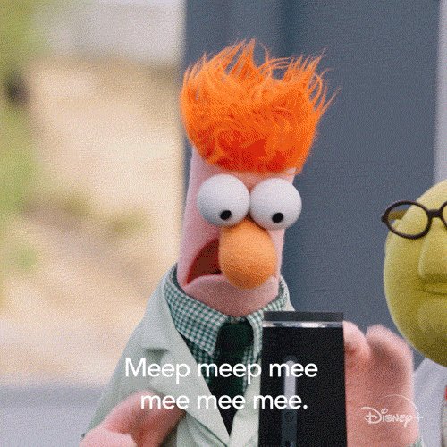 Beaker Muppets Meep