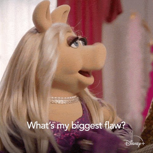 Miss Piggy Hair Flip Gif