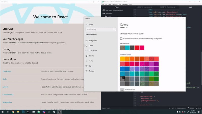 React Native at Microsoft (@ReactNativeMSFT) / Twitter