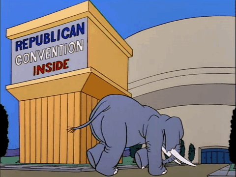 Thread by @ParkerMolloy: Thread of Simpsons GIFs that describe the RNC ...