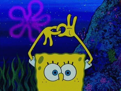 Spongebob Finger Gif