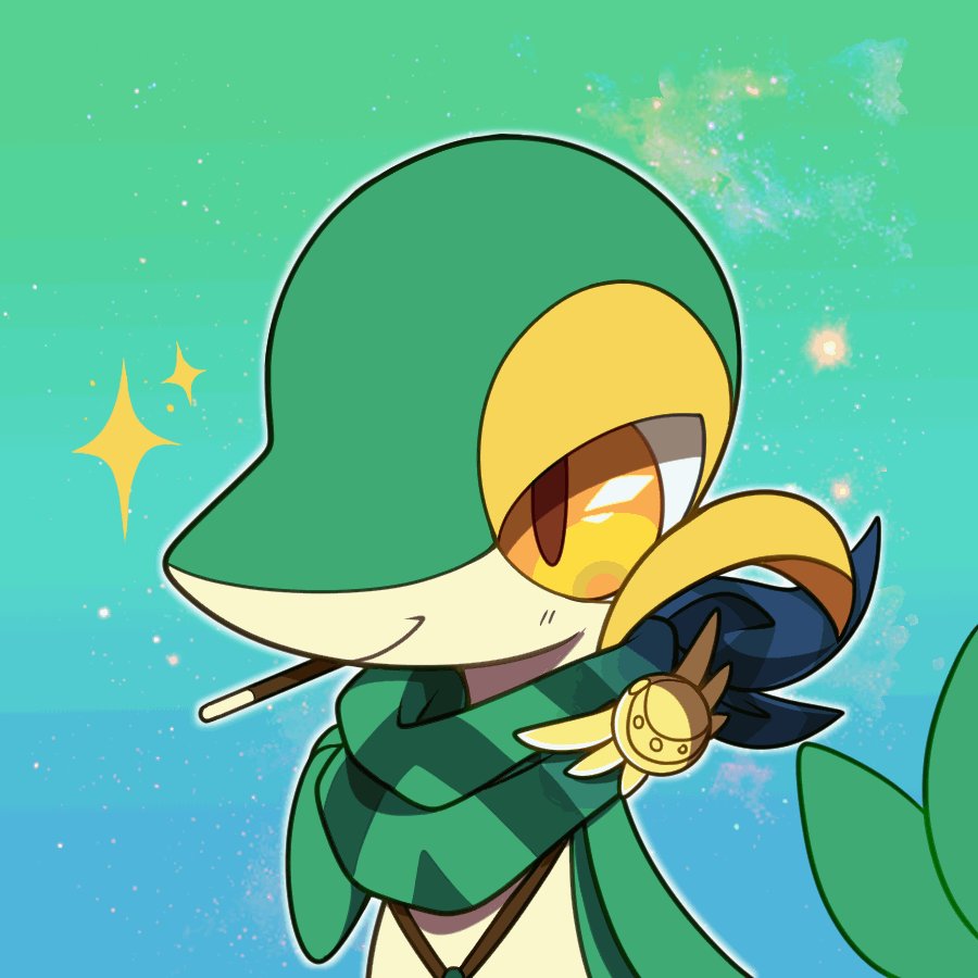 Emolga And Snivy Take A Hint