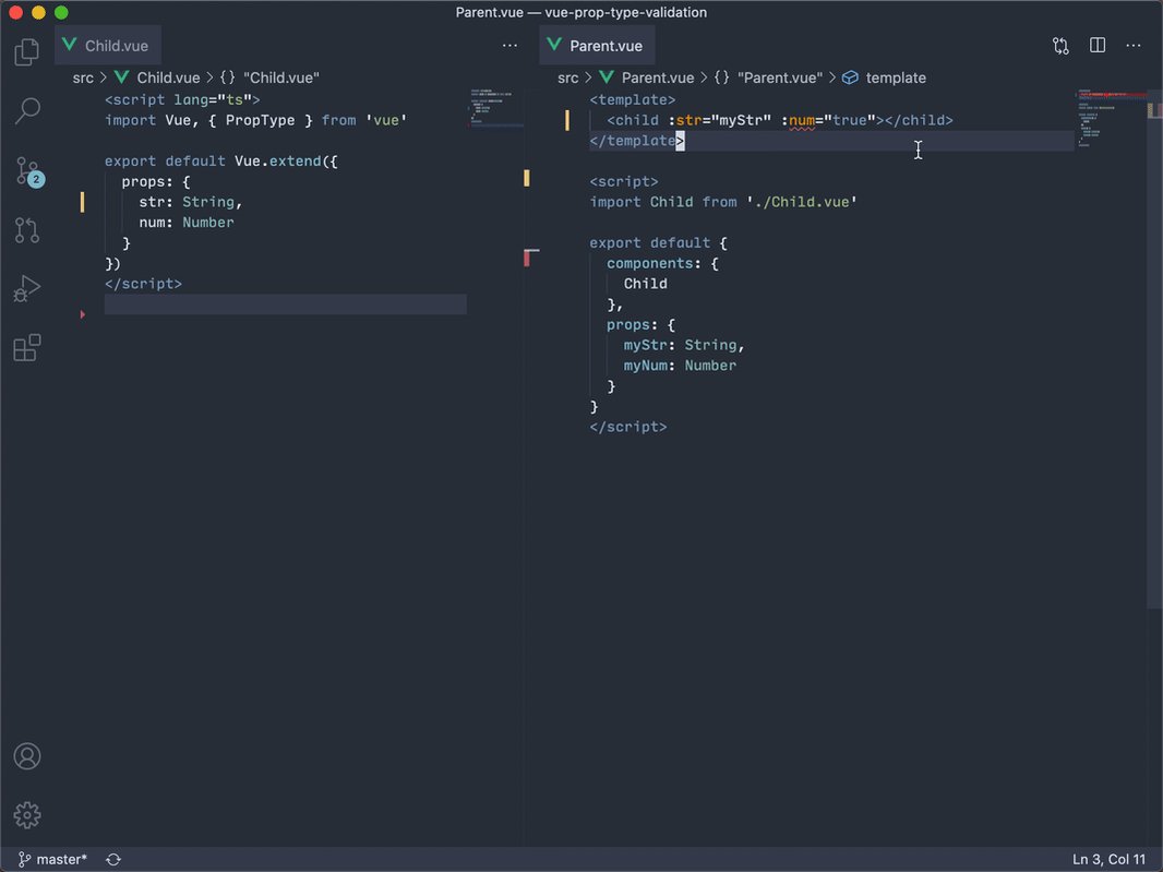 Pine On Twitter Vue Prop Type Validation In Vetur 0280 38bpi2x6so 7217