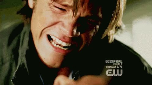 Dean Crying Gif