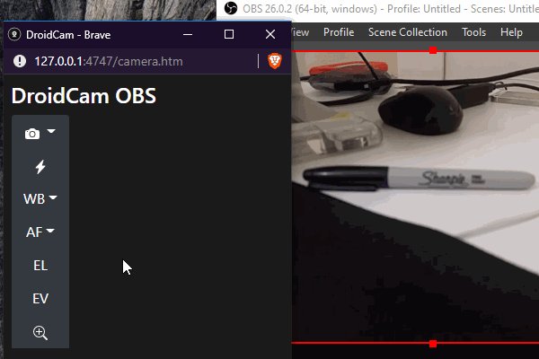 dev47apps on Twitter: "Have you tried the new WiFi remote control added to DroidCam OBS on ...