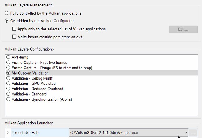 LunarG on Twitter: "@VulkanAPI developers, did you know that you can share Vulkan layers ...