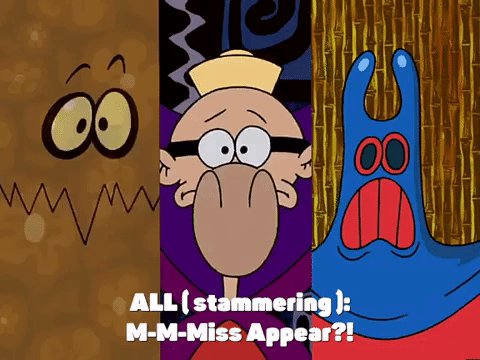 Miss Appear Spongebob