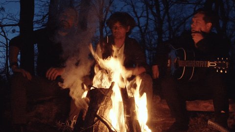 Funny Campfire Gif