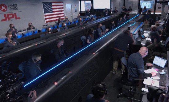 Jpl Mars Rover Control Room