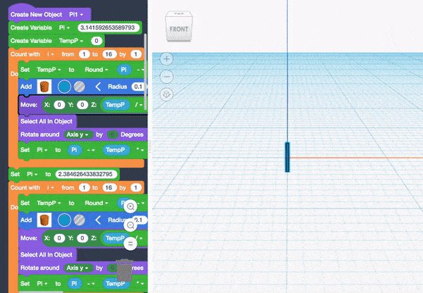 Tinkercad on Twitter: "Want to see Pi in action? Check out this Tinkercad Codeblocks design by ...