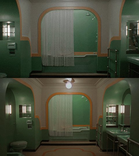 The Shining Hotel Bathroom