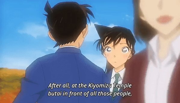 Detective Conan Shinichi And Ran Kiss Episode
